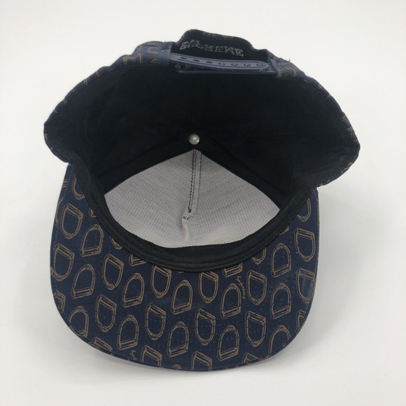 Supreme | Accessories | Y2k Supreme Snapback Hat Irons Navy Blue 5 ...